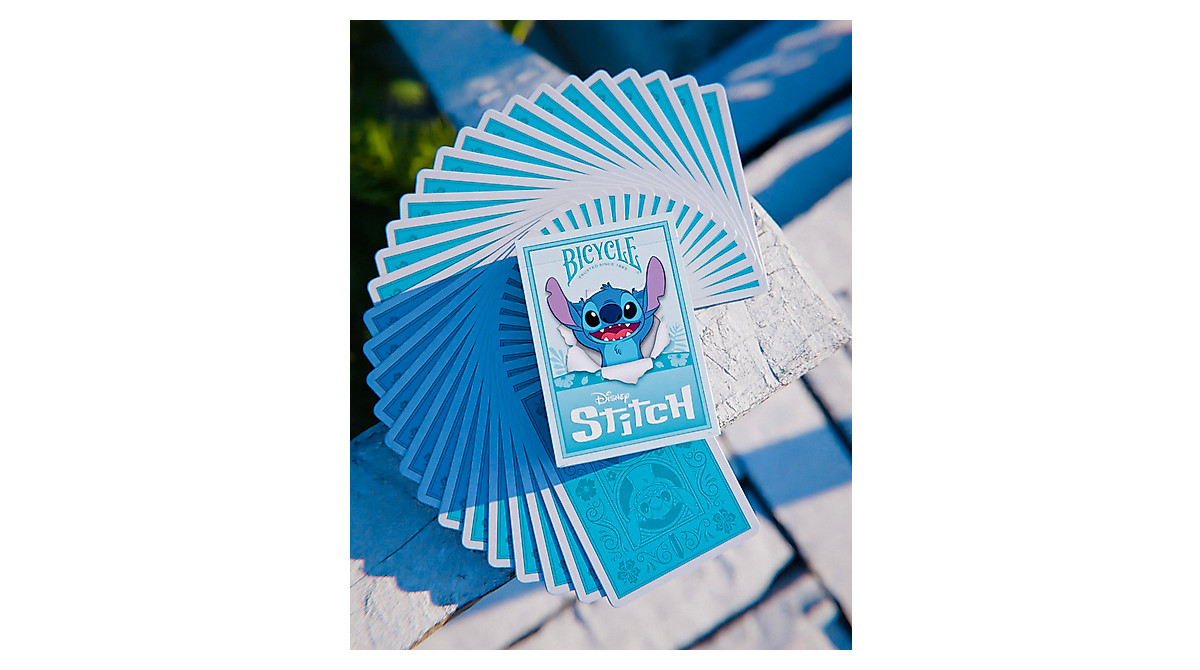 Disney Stitch Playing Cards - Bicycle 1 Deck with Unique Art