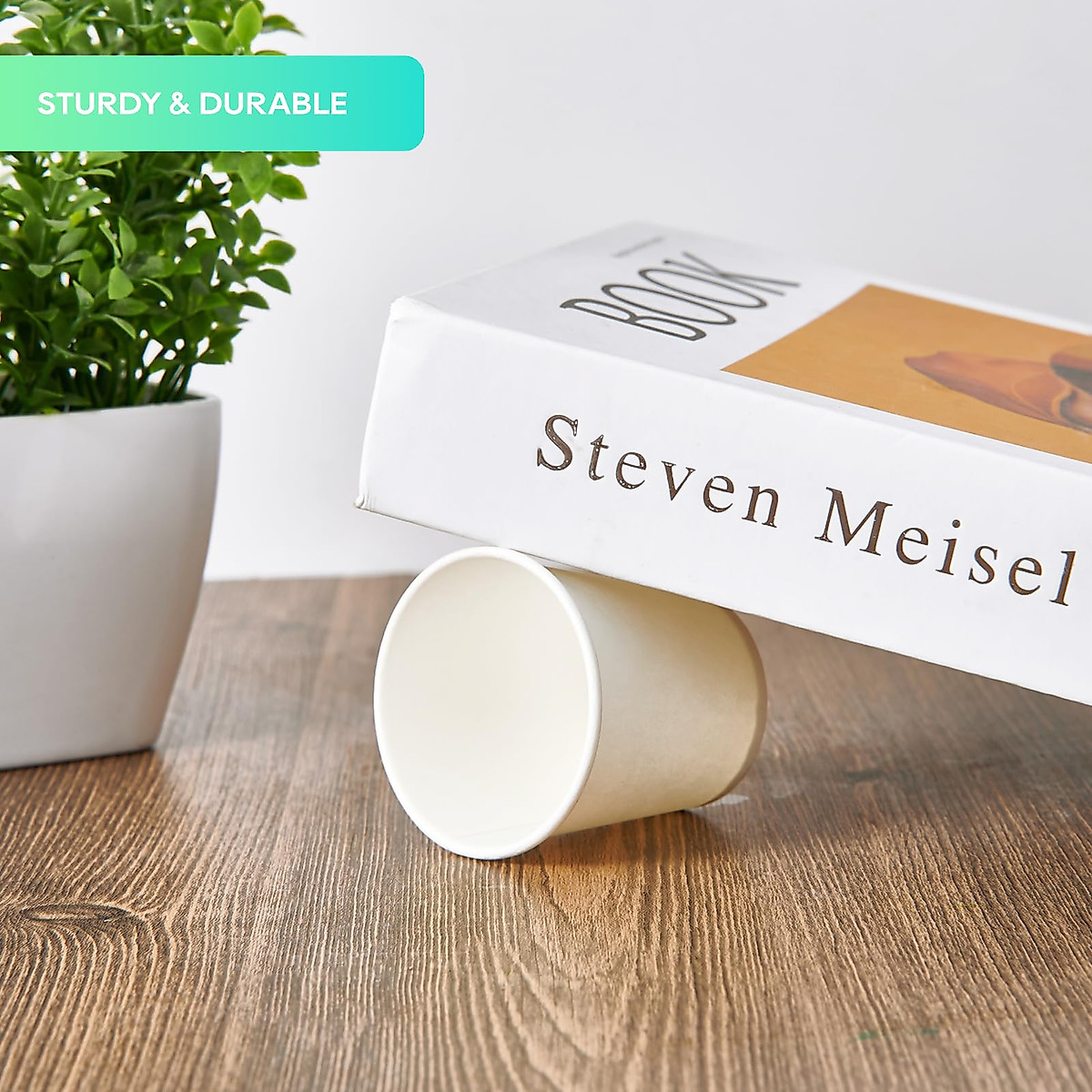 JOLLY PARTY 2 oz Bathroom Cups, 360 Pack Small Paper Cups, White Mouthwash Cups, Disposable Mini Espresso Paper Cups, Paper Sampling Cup