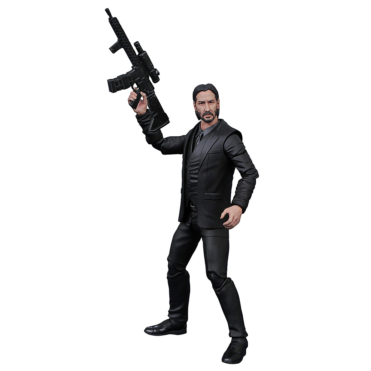 Diamond Select Toys John Wick Select: Chapter 2 Black Suit Action Figure, Multicolor