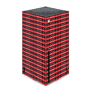 Head Case Designs Officially Licensed AC Milan Sempre Milan 1899 Art Matte Vinyl Sticker Gaming Skin Decal Cover Compatible with Xbox Series X Console