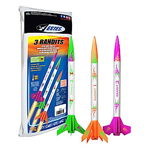 Estes 3 Bandits Model Rocket Kit