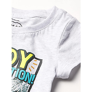 Thomas & Friends unisex child Short Sleeve T-shirt, 3 Pack Tees T Shirt, Grey Navy Red, 12 Months US