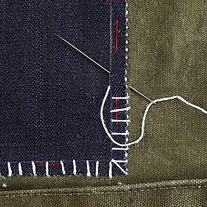 Meher Enterprises Eye Sewing Needles, Sewing Needles, Stainless Steel Embroidery Thread Needle, Handmade Yarn Knitting Needles Leather Needle (10, 2.25)