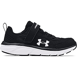 Under Armour Boys' Little Kid Pre School Assert 9 Alternate Closure , Black (001)/White , 13