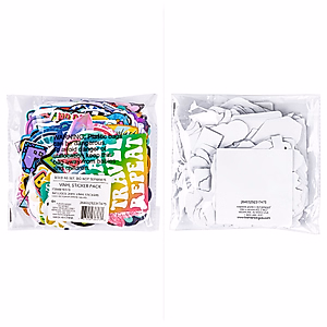 Fashion Angels Vinyl Sticker Pack - Includes 200 Large Y2k Stickers - Water Resistant Stickers - Kids Vinyl Sticker Assortment for Planners - Accessorize Notebooks, Journals & More - Multi