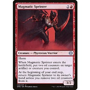 Magic: the Gathering - Magmatic Sprinter (140) - Phyrexia: All Will Be One