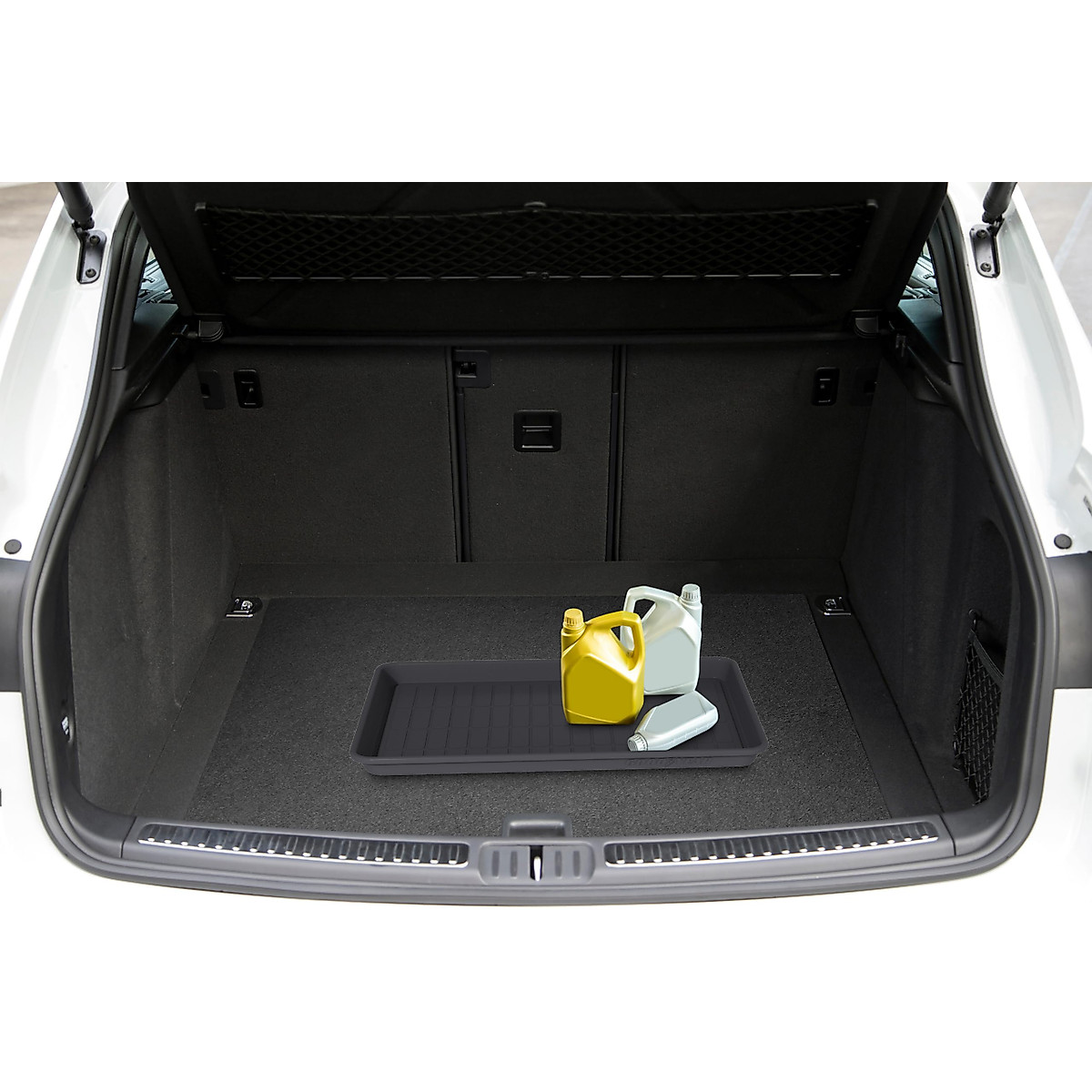 Goodyear - 2 Pack All Purpose Boot Mat for Entryway, Rubber Mats for Shoes, Boots, Pets, Garden and Paint - Indoor and Outdoor Use. 100 Percent Rubber - Size 16"x30" (2)