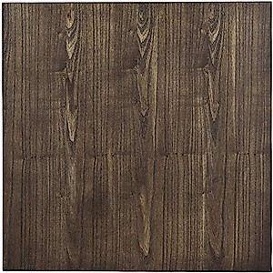 New Classic FURNITURE Derby Counter Dining Stool Set with 1 Table and 4 Chairs, Chocolate