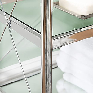 Linon Console Chrome