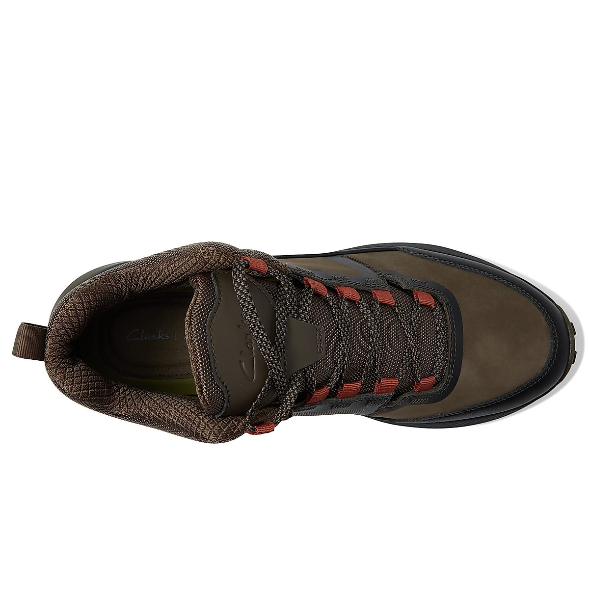 Clarks ATL Trail Up Dark Olive Combi Waterproof 11 D (M)