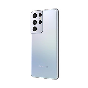 Samsung Galaxy S21 Ultra 5G, US Version, 128GB, Phantom Silver - for T-Mobile (Renewed)