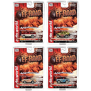 Auto World Xtraction 1977 Chevrolet Blazer (Red/White) HO Scale Slot Car