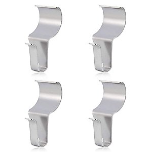 No-Hole Hooks Vinyl Siding Hangers - Low Profile- 4PK