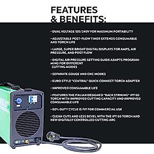 2021 PowerPlasma 52i 50 Amp CNC compatible plasma cutter