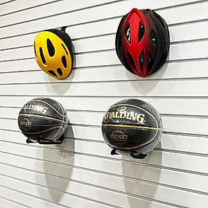 ATOOLA Power Tool Organizer for Slatwall, Garage Hooks for Hanging Yard Tools, Anti-Slip Weedeater Rack and Trimmer Holder, Versatile Slat Wall Drill Holder, 620 Series Slatwall Hooks