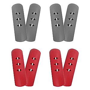 BESTonZON 8Pcs Silicone Pot Silicone pan Ear Pot Handle Grips Pot Handle Sleeve Ear Cover Rubber
