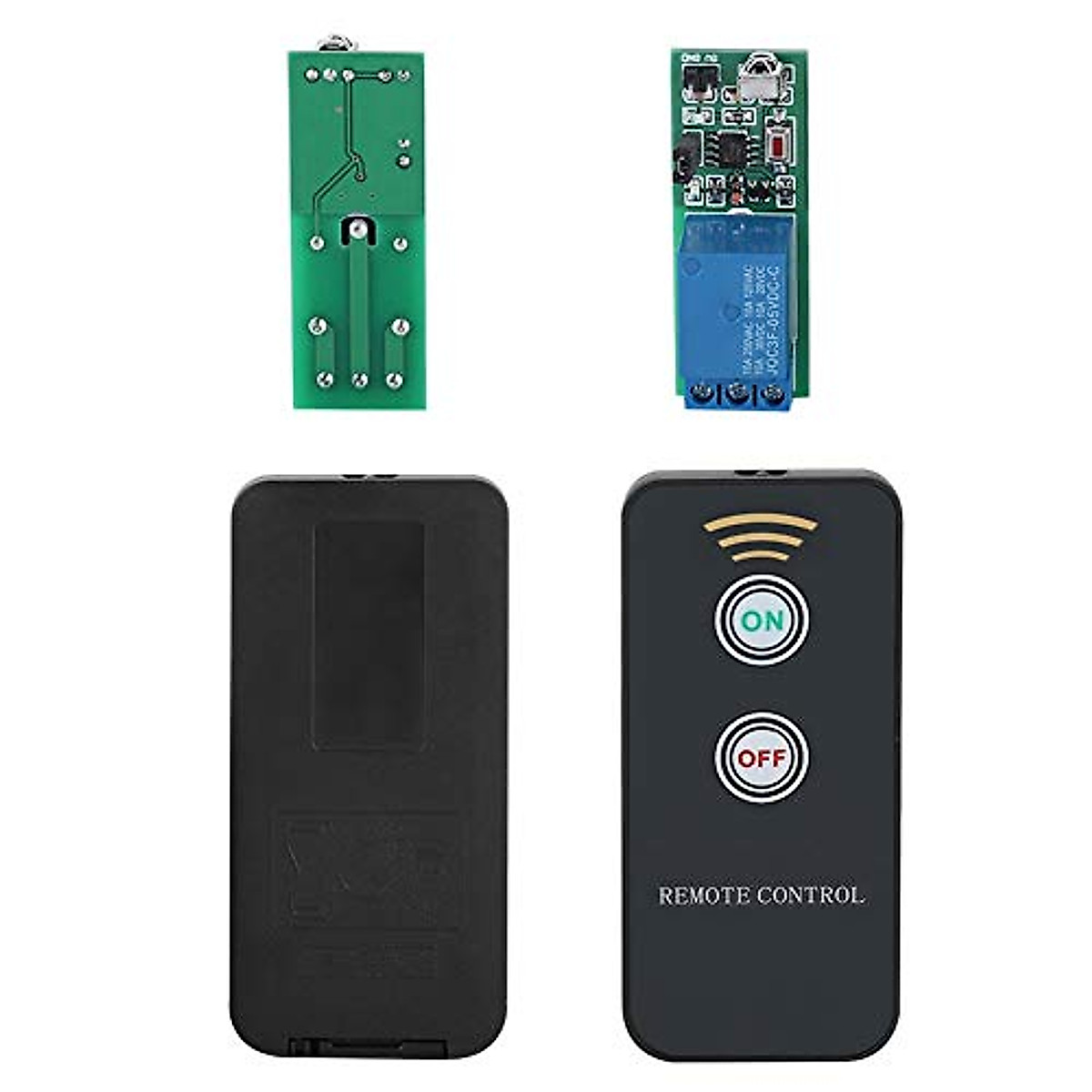 FECAMOS Relay Module, IR Control Relay Module Avoid Corrosion One Way LED Light for Consumer Electronics