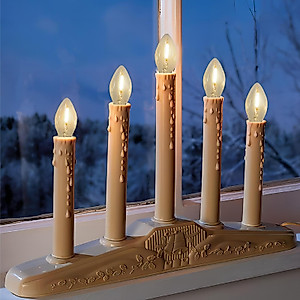 Pallerina 25 Pack LED C7 Clear Replacement Bulbs,Clear Christmas Light Bulbs 0.6Watt Dimmable E12 LED Light Bulbs for Night Light Candles Chandeliers Christmas String Lights, Warm White