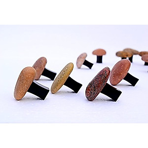 10 Pcs Stone Cabinet knobs and pulls. Kitchen Cabinet pull handle. Door handle. Stone Cabinet Knobs. Furniture knobs. Drawer Pull. Stone furniture