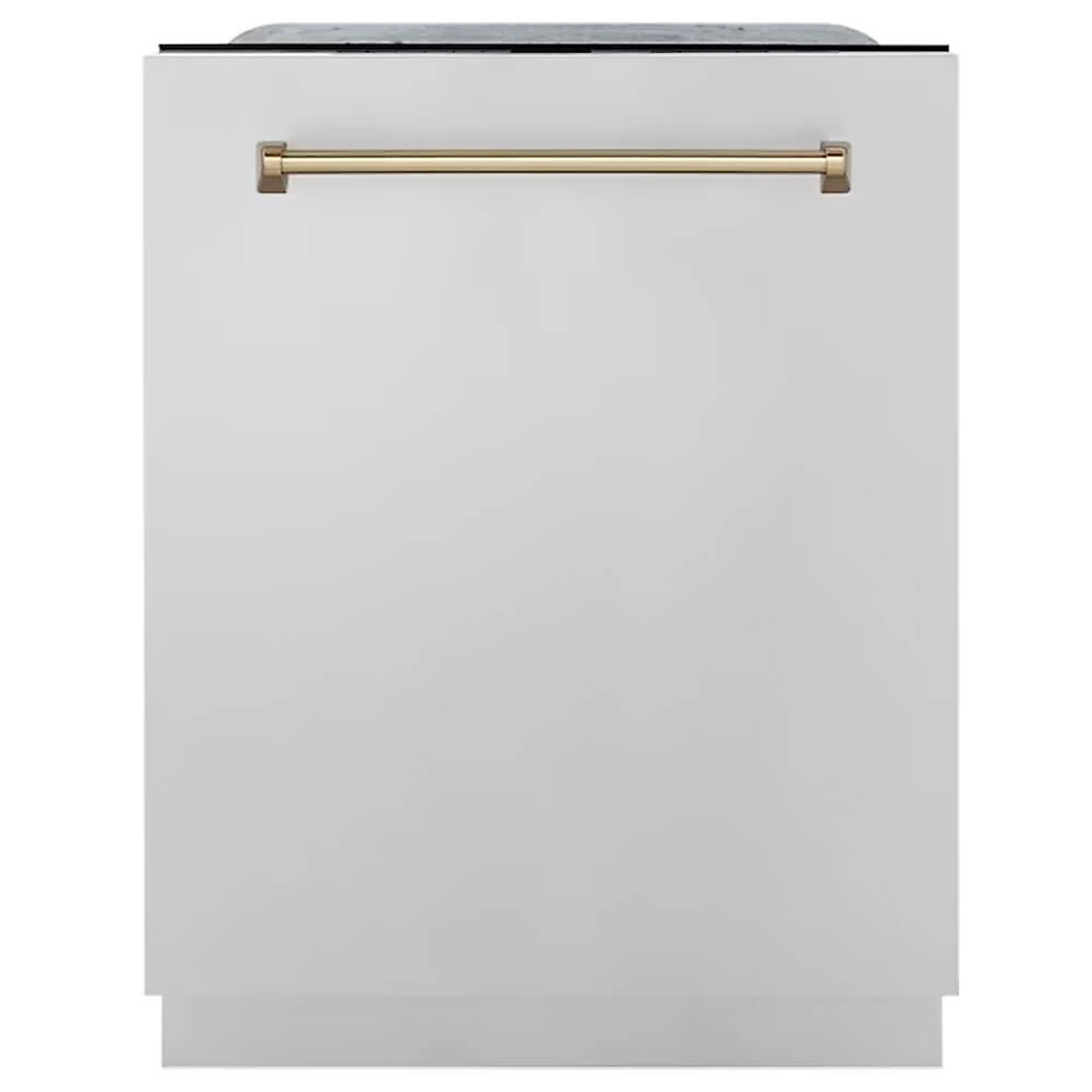 ZLINE 24" Monument Series 3rd Rack Top Touch Control Dishwasher in Custom Panel Ready with Stainless Steel Tub, 45dBa (DWMT-24)