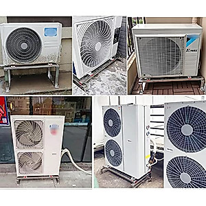 Air Conditioner Support Bracket, Heavy Duty Ground Stand Bracket for Ductless Mini Split Air Conditioner ,304 Stainless Steel Condenser Stand , Air Handler Stand Heat Pump Base Stand Floor Shelf