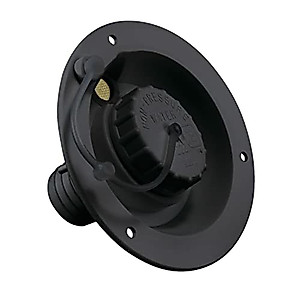 THETFORD RV Camper Gravity Water Inlet Fill Dish Black PN 94248