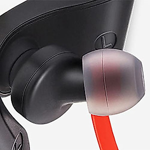 Lobonbo Anti-Lost Earphone RT558 Wireless Headset Wire-Controlled Call Music Earplugs in-Ear Sports Earphones(Black)