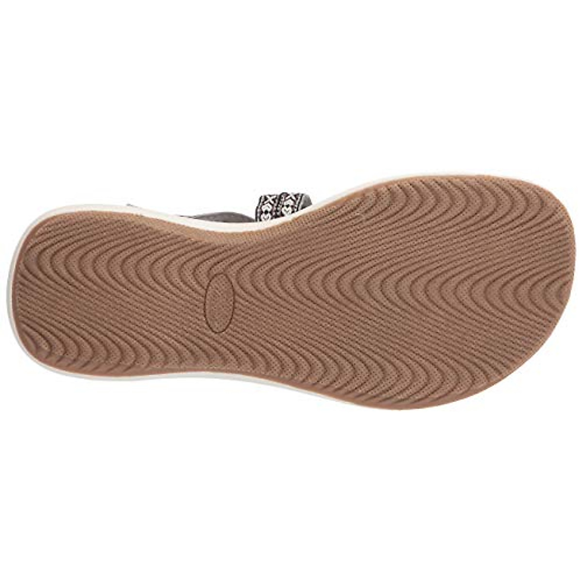 Easy Street Women's Sport Sandal, Grey, 6.5 X-Wide