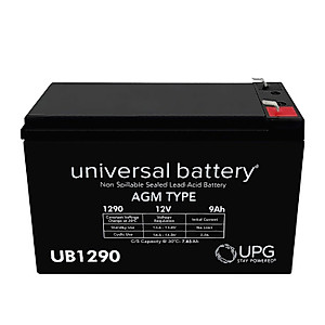 UB1290 Replacement for Parasystems/Minuteman PRO500E UPS Battery 12V 9AH