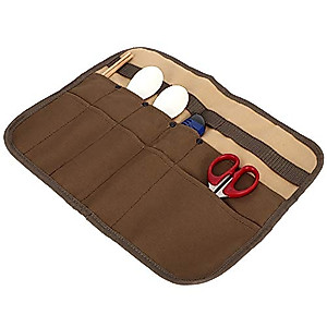 Walfront Tableware Storage Tableware Bag, Cooker Set Storage Bag Bag Portable Hanging BBQ Cutlery Organizer for Picnic Barbecue