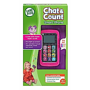 LeapFrog Chat And Count Smart Phone, Violet