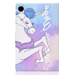 Compatible with/Replacement for Tablet PC Samsung Galaxy Tab A8 10.5 inch 2021 SM-X200/X205/X207 PU Leather Flip Cover Stand Wallet Case XXDY1(3)