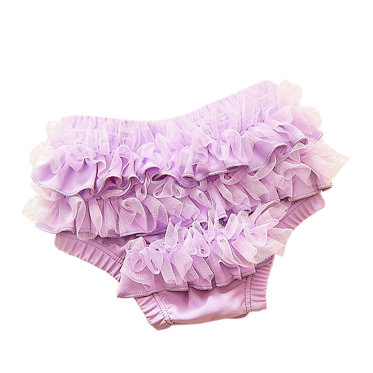 Bebone Baby Girls Lace Bowknot Strap Bikini with Hat (Yellow, 6-12M)