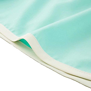 Sdeycui Women's Shorts Casual Summer Yoga Workout Shorts Loose Comfy Drawstring Jogging Shorts for Women with Pockets(Green, L)