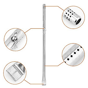 Grill Part Kit for Charbroil Performance 6 Burner Grills 463238218 463244819 463276517 463276617, Replacement for Char-broil 2/4/5 Burner Grills, Heat Plates, Burners, Crossover Tube, Ignition