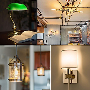 XININSUN T10 Led Bulb, 8W Dimmable Led Tubular Bulbs, 75-100 Watt Equivalent, 2700K Soft Warm White,850lm, Clear Glass, E26 Base Lamp Bulb, for Cabinet Display Cabinet etc,3 Pack.