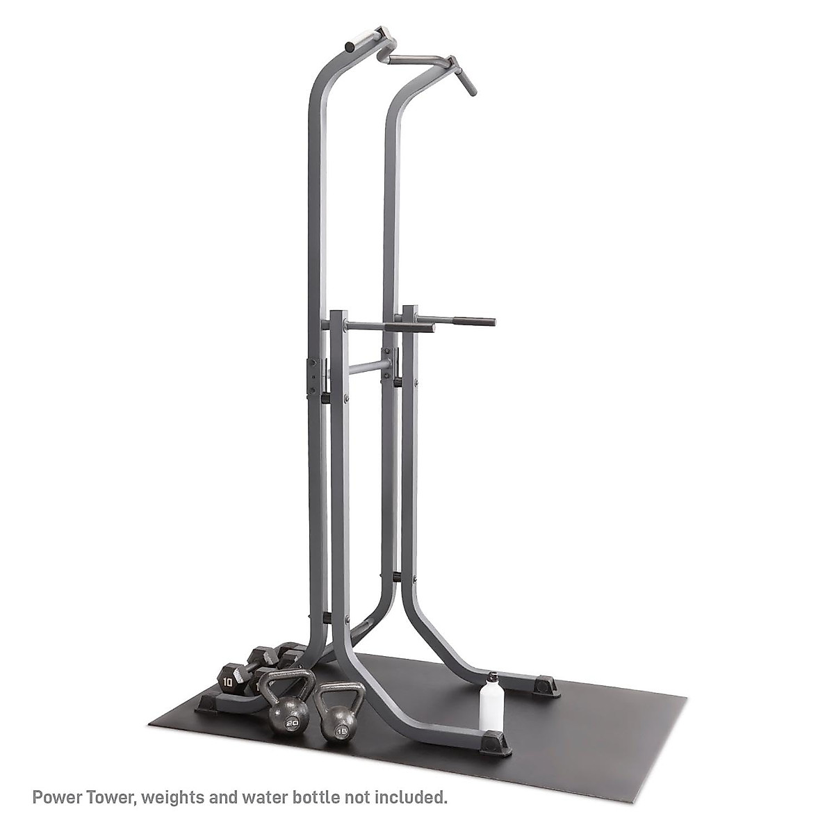 Marcy Exercise Equipment Mat, Floor Mat For Workout Equipment like Treadmill, Exercise Bike, Gym Accessories, 60 Inches long | MAT-365 Black