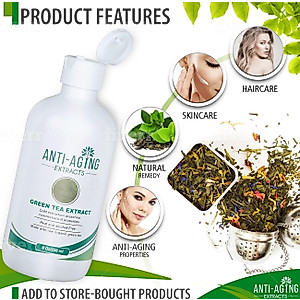 Anti-Aging Extracts Skincare Grade Green Tea Extract HAS MOVED search ASIN B0CZMCB333