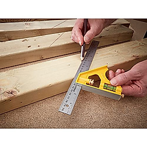 STANLEY 2-46-028 Combination Die Cast Square, 300mm/ 12''