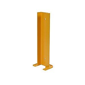 Vestil G6-24 Structural Rack Guard, Steel, Base 8" Width x 6" Depth x 24" Height