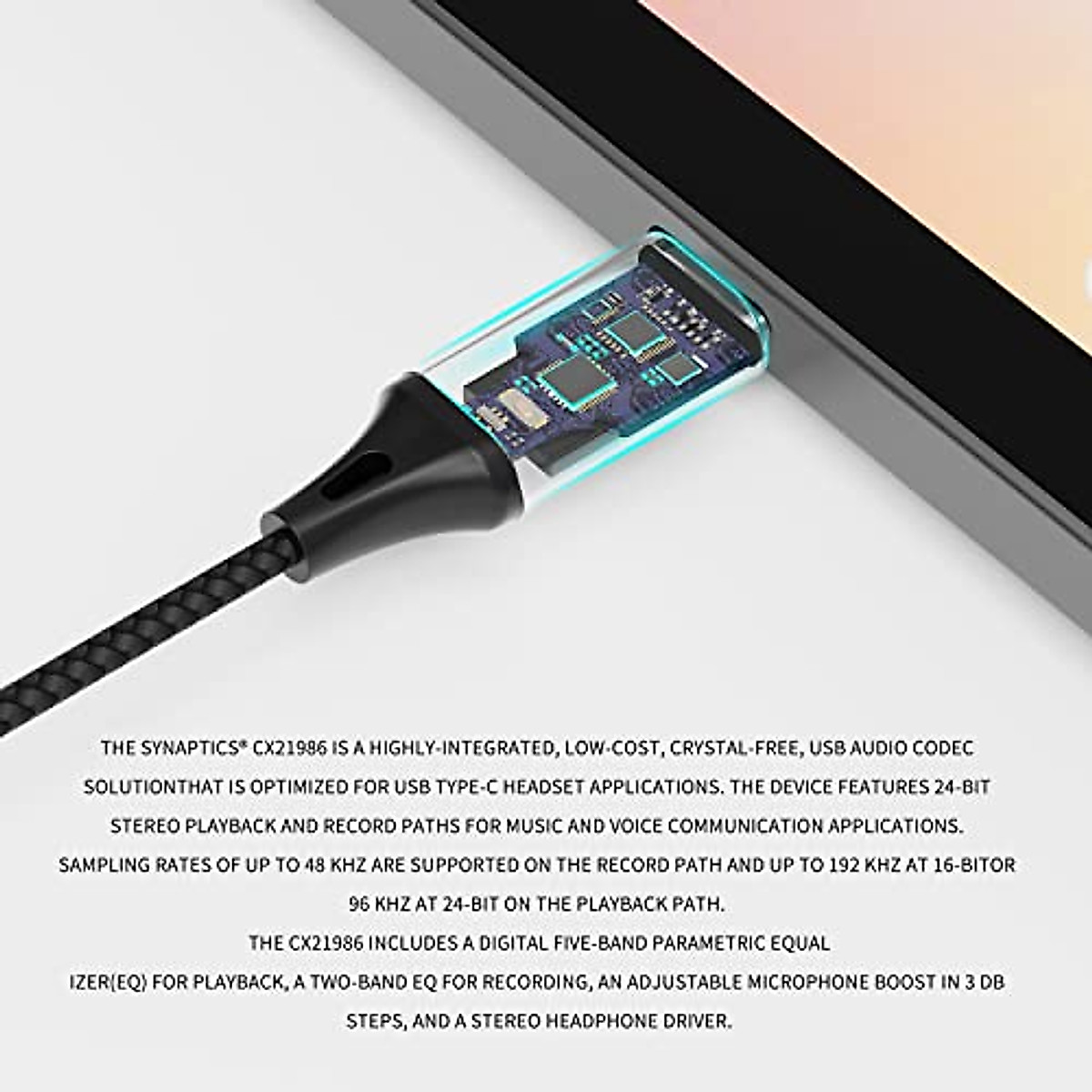 USB Type C Headphones Stereo, in Ear USB C Earbuds Headphones with Microphone & Volume Control, Compatible with Samsung Galaxy S22/S21/S20/NOTE20, iPad Pro 2021 2020,mini6th/air4th,Moto/HTC/Sony