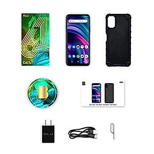 BLU G61S | 2023 | 3-Day Battery | Unlocked| 6.5” HD+ Display | US Warranty| 64/4GB | (Bronze)