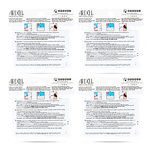 Ardell False Eyelashes Double Up Individuals Knot-Free Medium Brown 4 Pack