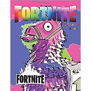 fortnite coloring book: +50 coloring pages for kids and Adults ,+50 Amazing Drawings : All Characters , Weapons & Other ( original design )