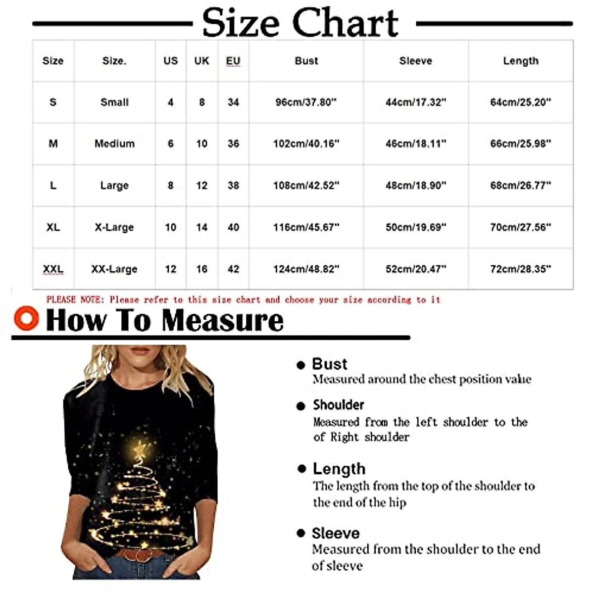 Summer Clothes for Women 2023 2023 Summer Sudadera estampada Mujer Sí Soy frío Camisa con Estampado de letras 3/4 Sudaderas navideñas Manga Larga jerseyT1-GreenSmall