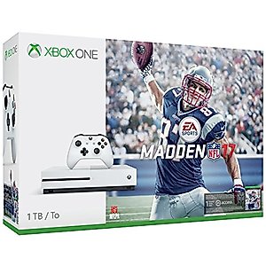 Xbox One S 1TB Console - Madden NFL 17 Bundle [Discontinued]