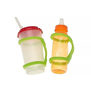 EaZyHold Adaptive Handle for Sports, Tools, Cups and Bottles for Kids, Adults, Veterans, Seniors, Independent Living Accessory for Weak Grip, Stroke, Cerebral Palsy, Arthritis (2 Pack)