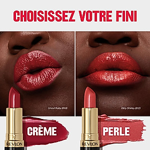 Lipstick by Revlon, Super Lustrous Lipstick, High Impact Lipcolor with Moisturizing Creamy Formula, Infused with Vitamin E and Avocado Oil, 720 Fire and Ice