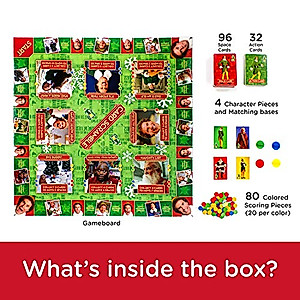 AQUARIUS Elf Card Scramble Board Game - Fun Family Christmas Party Game for Kids, Teens & Adults - Entertaining Game Night Gift - Officially Licensed Elf the Movie Merchandise