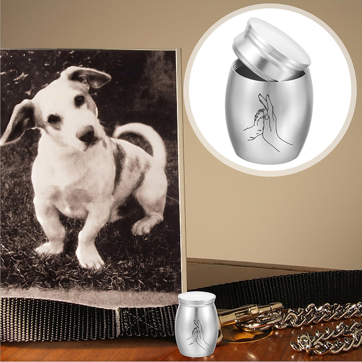 Urn Sealed Keepsake Urn Pet Cremation Urn Small Pet Urn Mini Metal Pet Urn Dog Urns Urn Small Urns for Ashes Adult Cat Urns for Ashes Pet Urns for Dogs Ashes Small Urns for Ashes